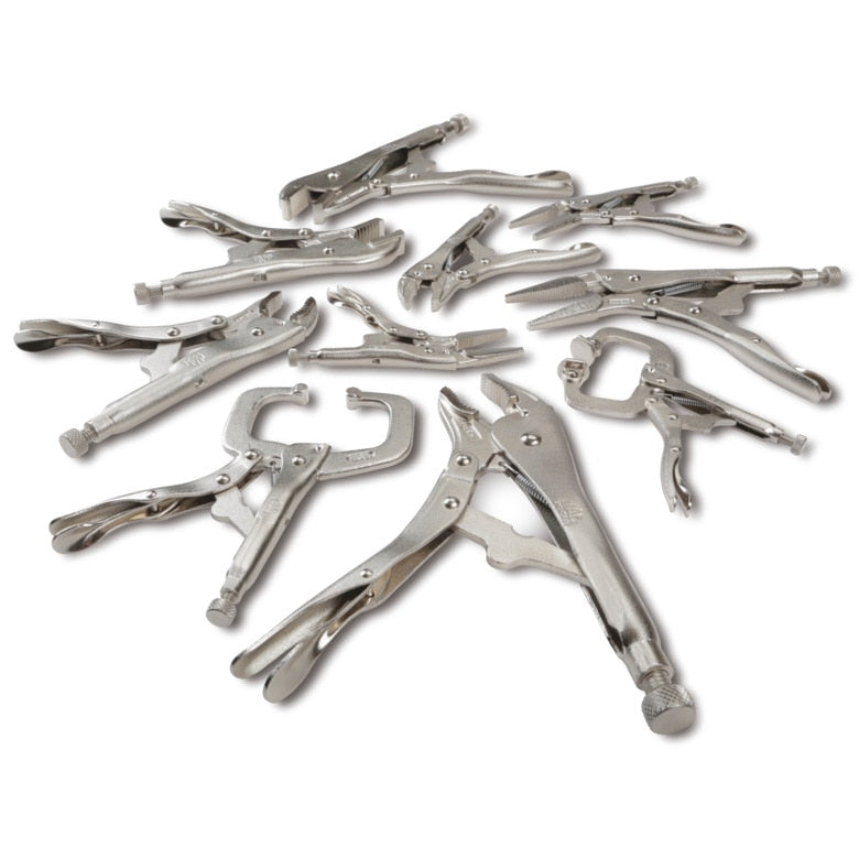 10-PC. Locking Pliers Set - MLP10SET | Mac Tools