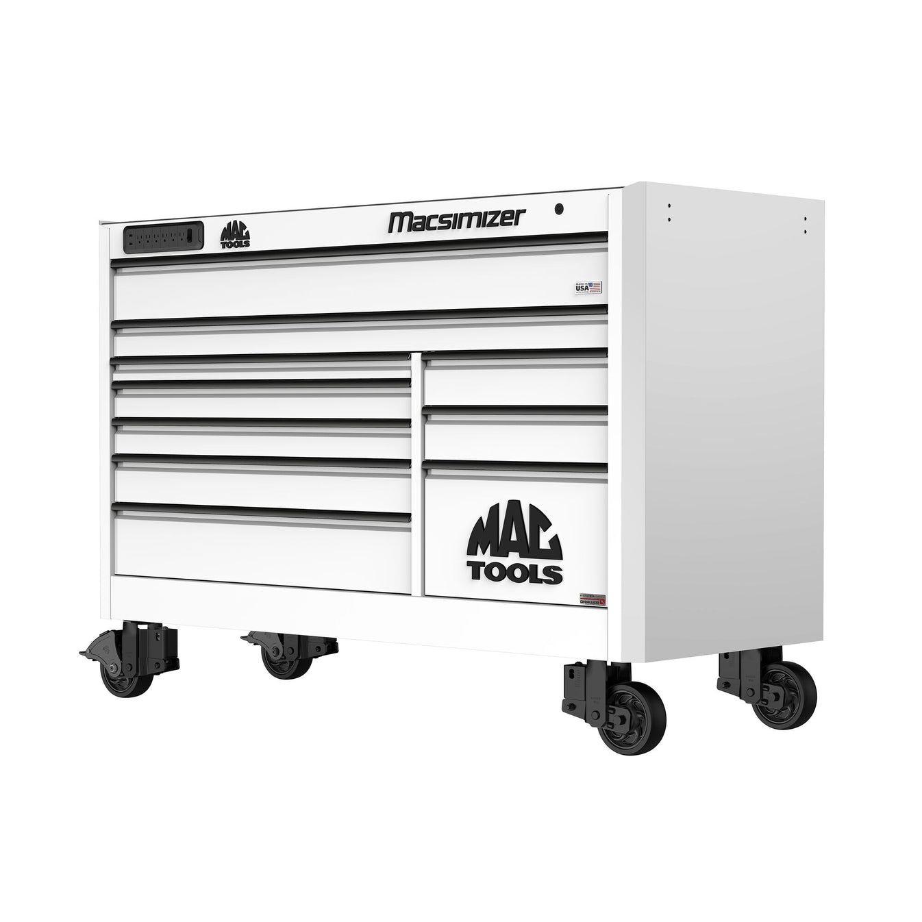 Macsimizer® Series 10-Drawer Workstation with PowerTech™ Drawer ...