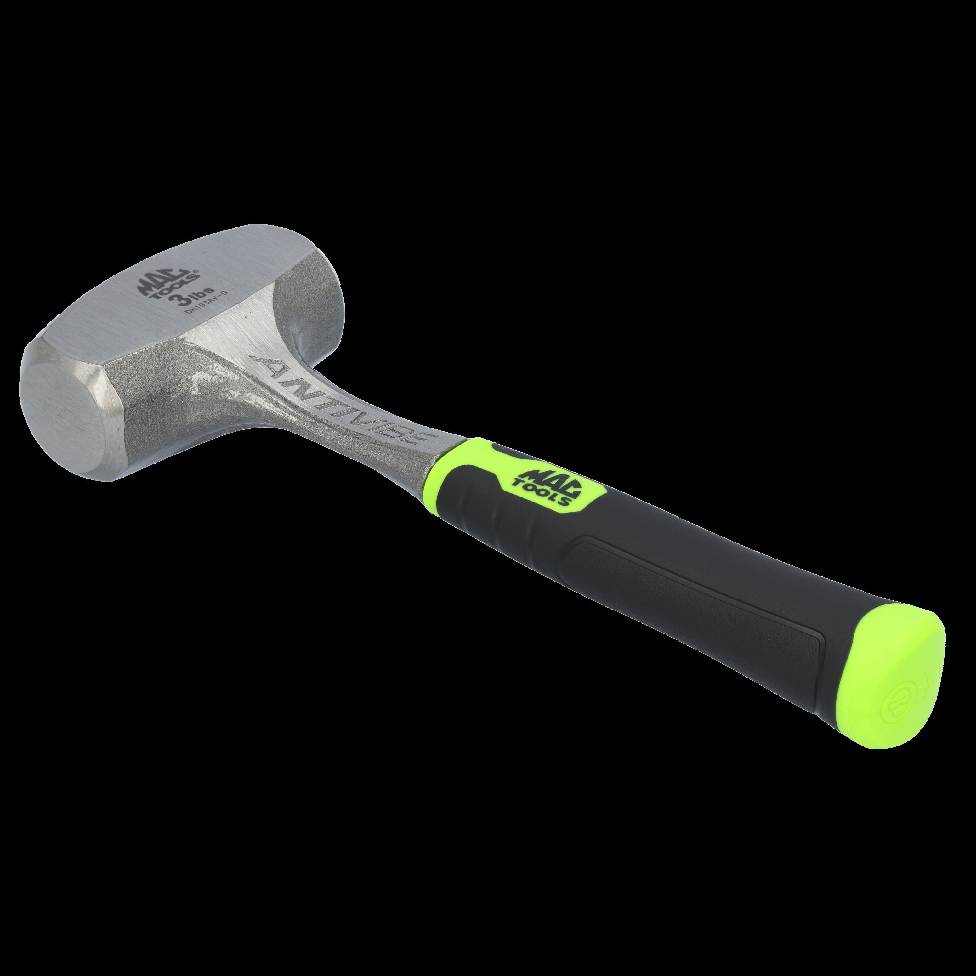 3 lb. Anti-Vibe® Drilling Hammer - Green - DH193AV-G | Mac Tools