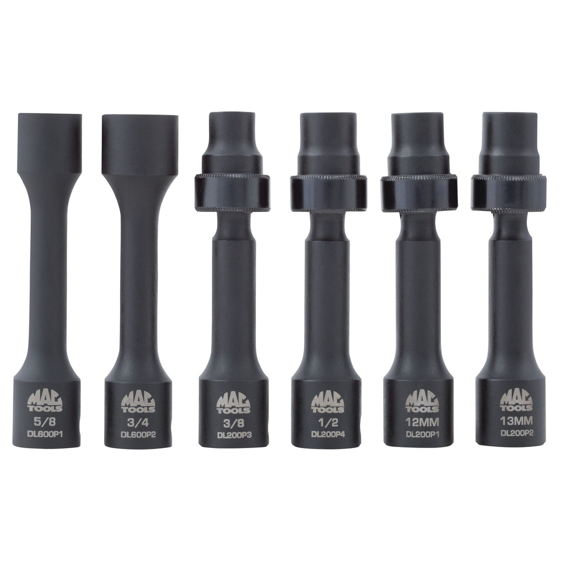 6-PC. 1/2" Drive Impact Driveline Socket Set - 12-PT.