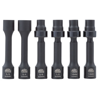 6-PC. 1/2" Drive Impact Driveline Socket Set - 12-PT.