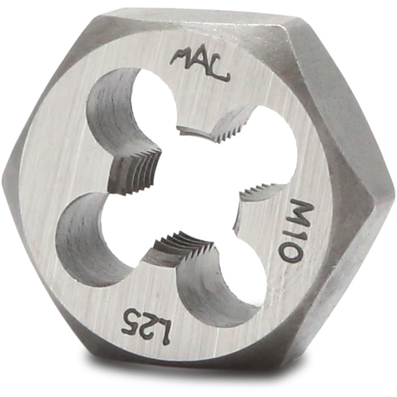 Metric Hexagonal Die M10-1.25 - 1" Shank - 6639DIE | Mac Tools
