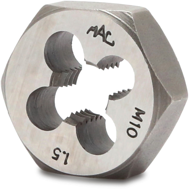 Metric Hexagonal Die M10-1.50 - 1" Shank - 6640DIE | Mac Tools