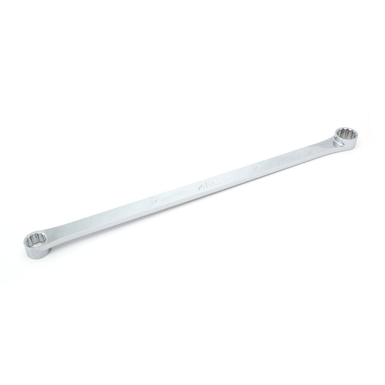 High-Performance Long Double-Box Wrench 17mm x 19mm - 12-PT ...