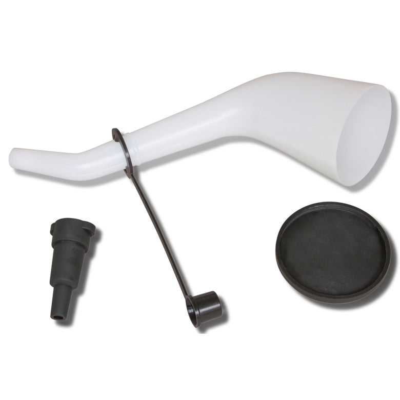 Offset Funnel with Spout Cap and Lid - L18232 | Mac Tools