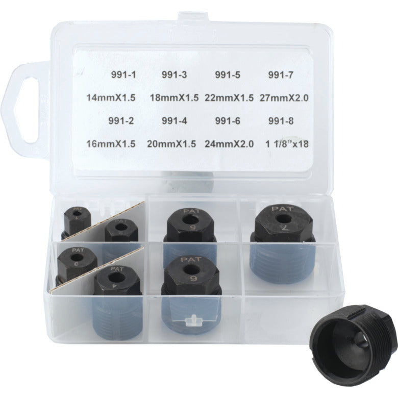 8-PC. Hollow End Line Tap Set - LTI991 | Mac Tools