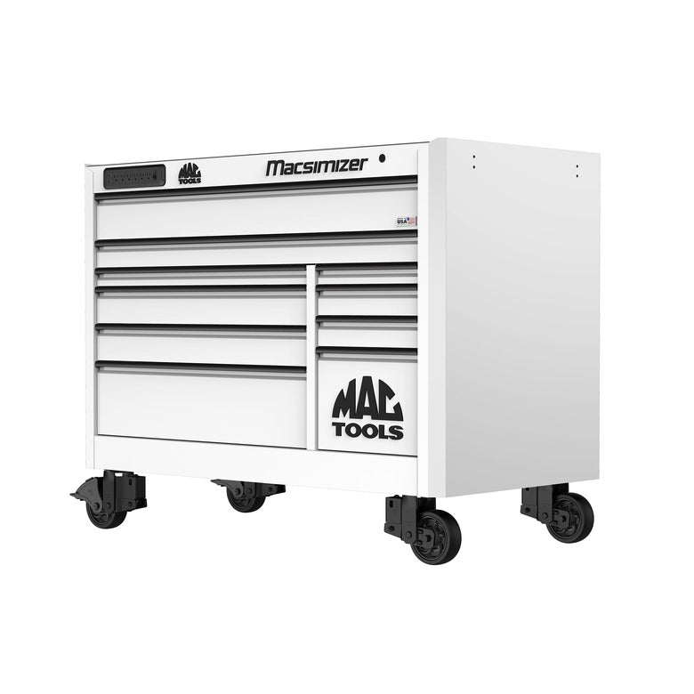 Macsimizer® 10-Drawer Workstation - Titanium White - M5930P-WT | Mac Tools