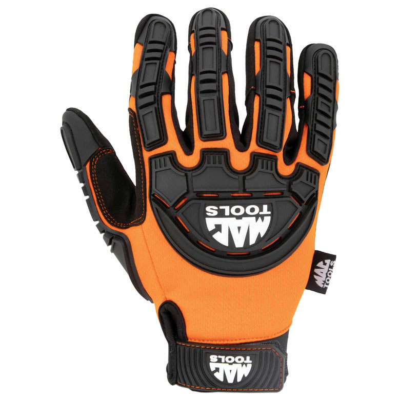 Impact Gloves - Hi-Visibility Orange - X-Large - MACIMPA-O-XL | Mac Tools