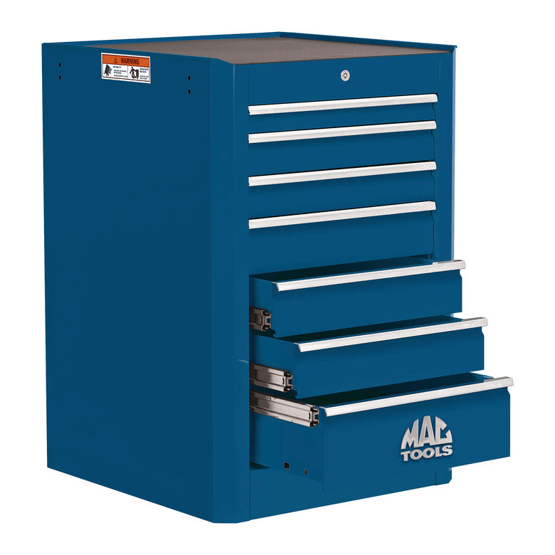 Macsimizer® 7-Drawer Side Box - Sapphire Blue - MSB27-BL | Mac Tools