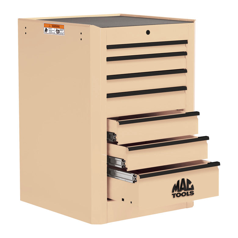 Macsimizer® 7-Drawer Side Box- Desert Tan - MSB27-DT | Mac Tools
