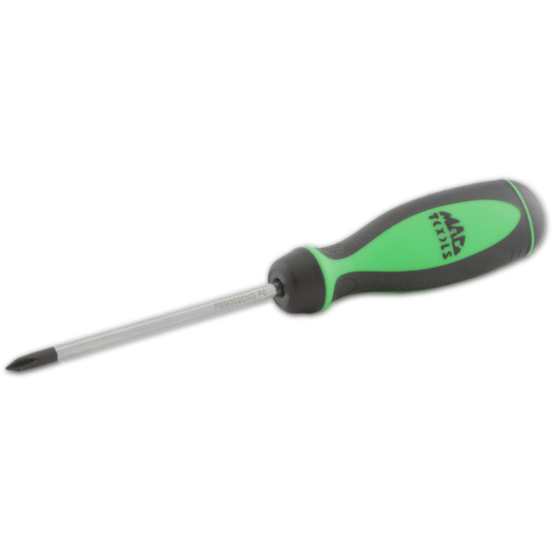 Macsimizer™ Phillips® Screwdriver 2-1/2" x #0 - Neon Green - PBM3020NG ...