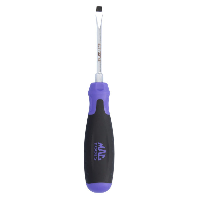 SL 7/32’’ x 3’’ Slotted Screwdriver - Purple - PHRB3P | Mac Tools