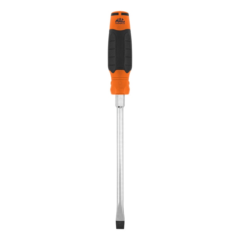 Mac-Grip™ Keystone Screwdriver 3/8" x 8" - Orange - PKRB8DO-S | Mac Tools