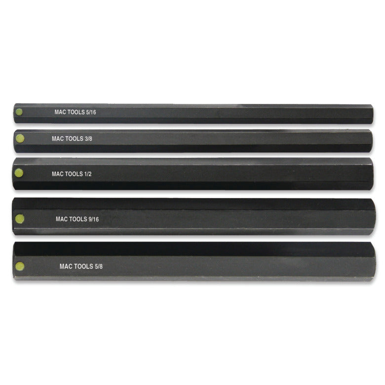 5-PC. SAE ProHold® Hex Bit Set - 6" - SHKPH56 | Mac Tools