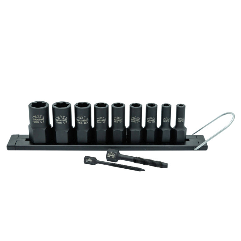 9-PC. 1/4" Drive R.B.R.T™ Metric Impact Foreign Object Removal (FOR ...