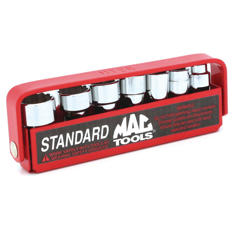 7-PC. 1/4" Drive SAE Universal Socket Set - 12-PT. - SMU72TRA | Mac Tools