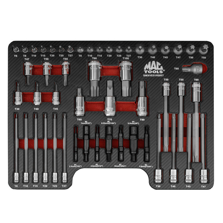 51-PC. Master Star and Extractor Set - SMXVE51RBRT | Mac Tools