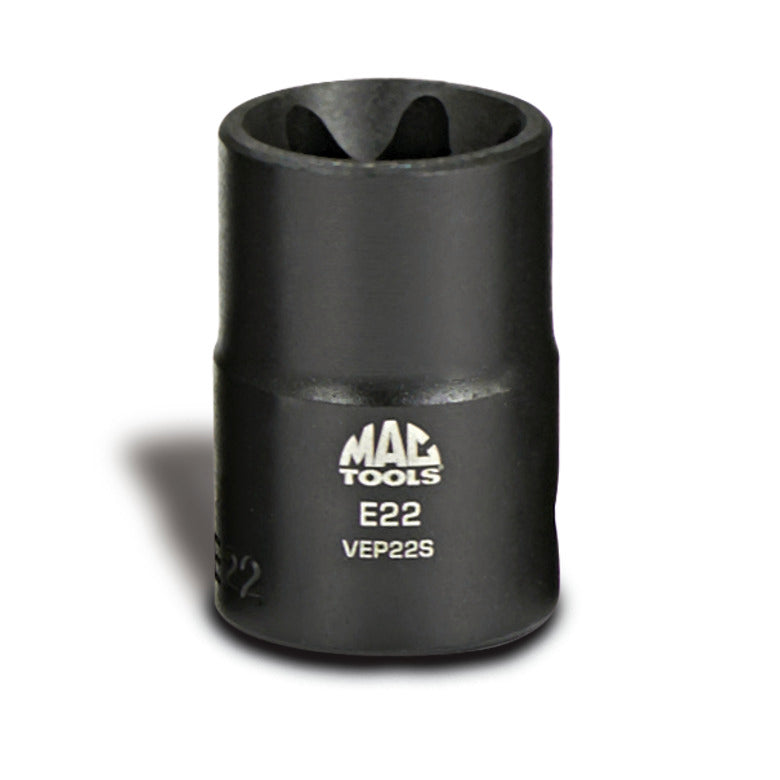 1/2" Drive Impact Inverted Star Socket - E22 - VEP22S | Mac Tools