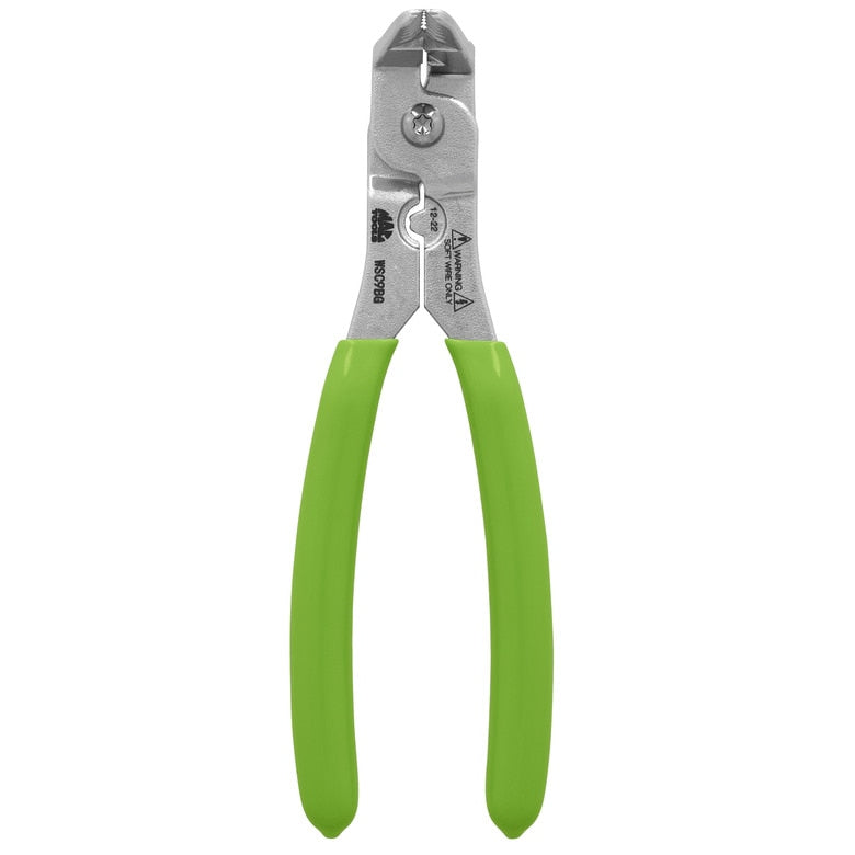 Angled Wire Stripper/Cutter/Crimper - Green - WSC9BG | Mac Tools