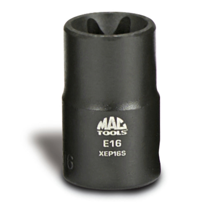 3/8" Drive Impact Inverted Star Socket - E16 - XEP16S | Mac Tools